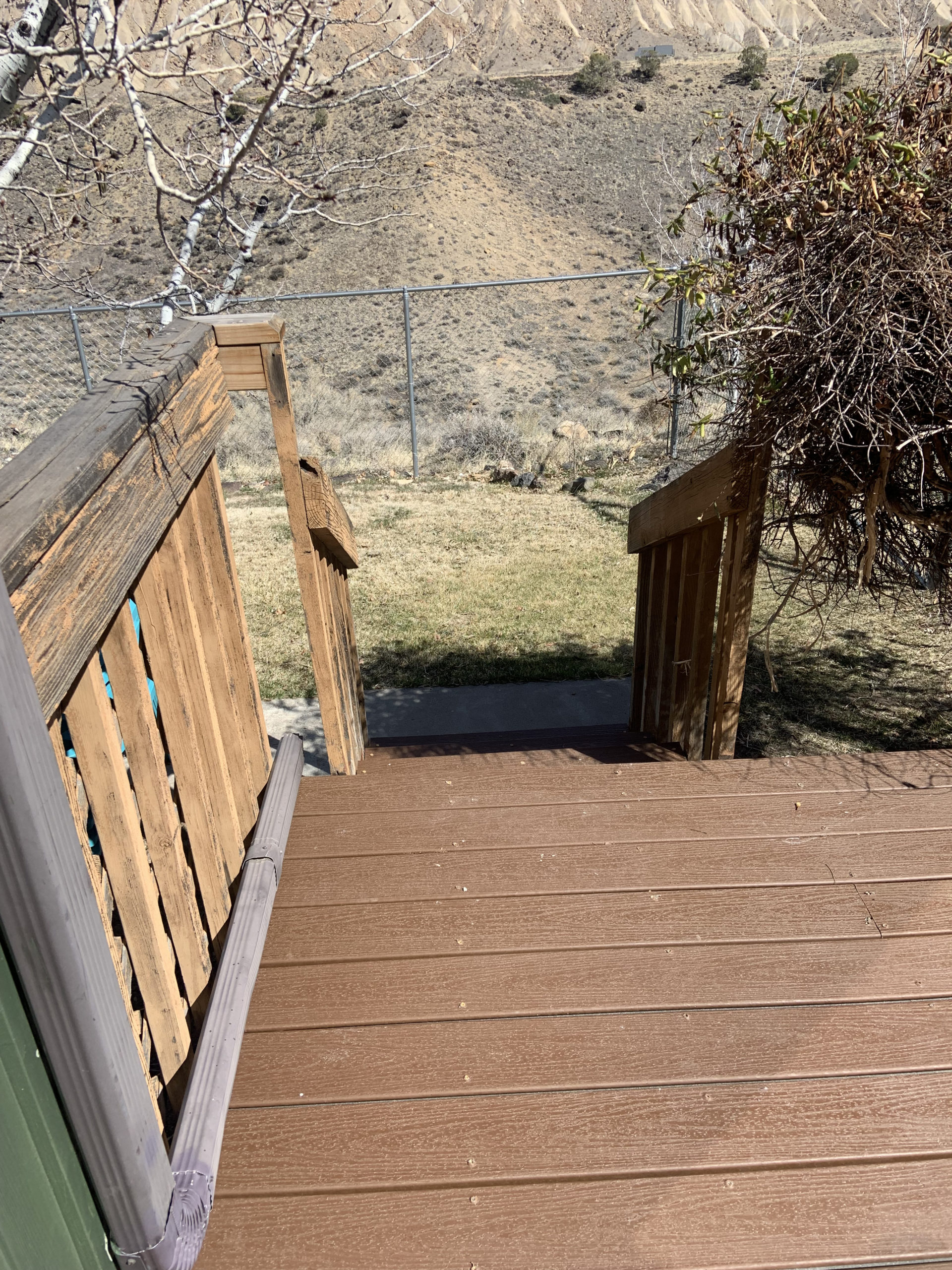 Deck Railing - Purple Mesa Handyman and Remodel